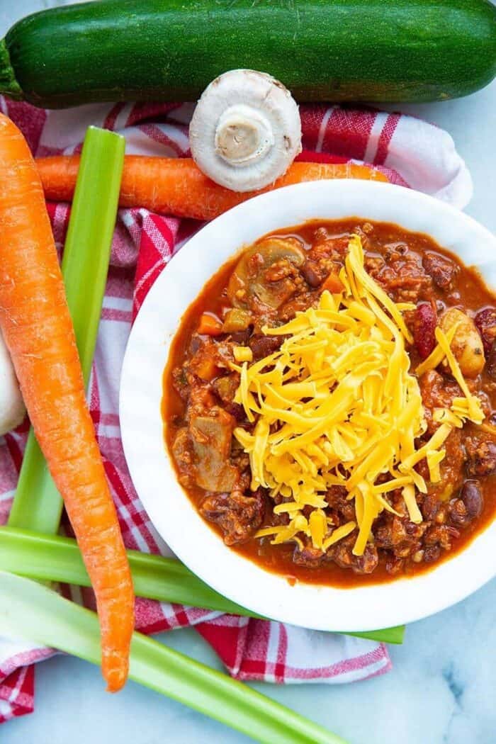 Kitchen Sink Chili Recipe - The Kitchen Magpie
