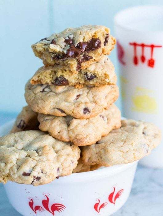 Chocolate Chip Cookie Recipe: Thick N’ Chewy - The Kitchen Magpie