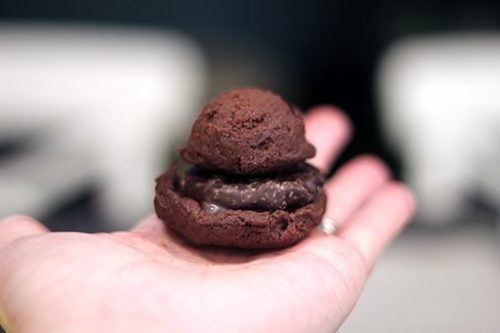 Double Mint Stuffed Chocolate Chip Cookies - The Kitchen Magpie