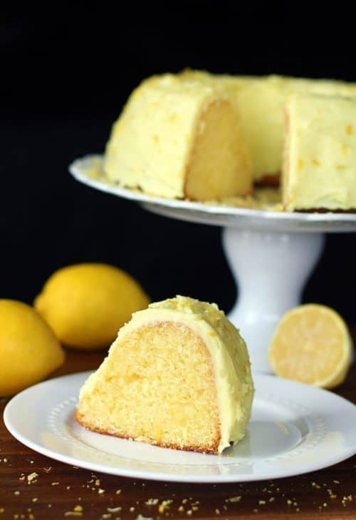 Homemade Lemon Pudding Cake - The Kitchen Magpie