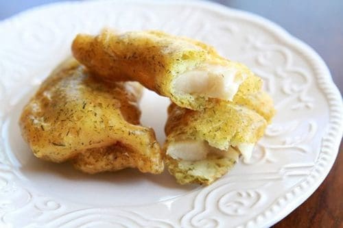 The Best Deep Fried Haddock - The Kitchen Magpie