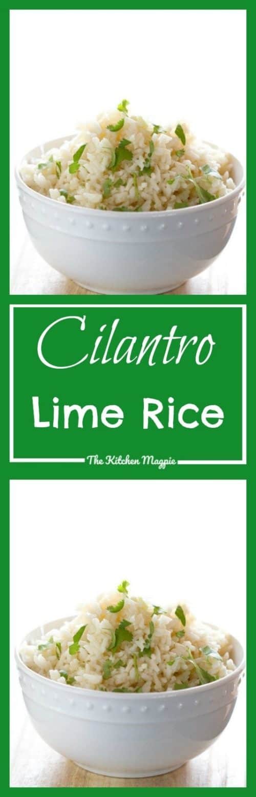 How to Make Cilantro Lime Rice - The Kitchen Magpie