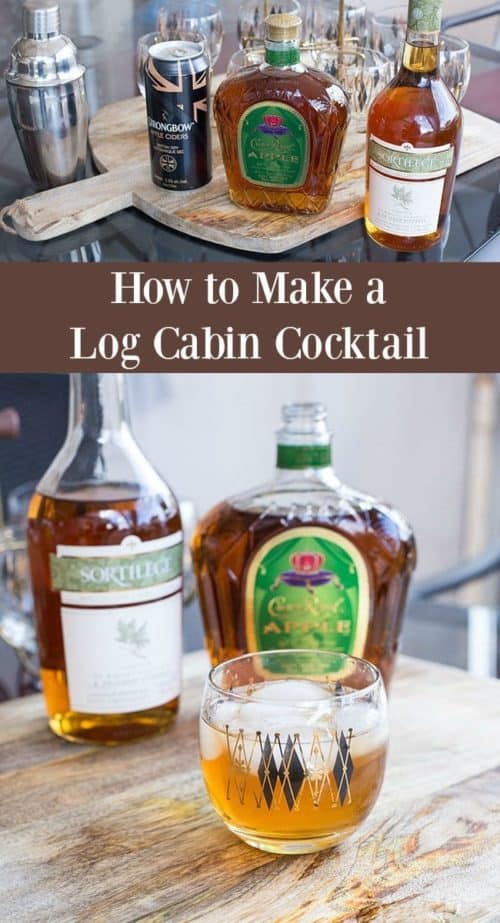 The Log Cabin Cocktail - The Kitchen Magpie