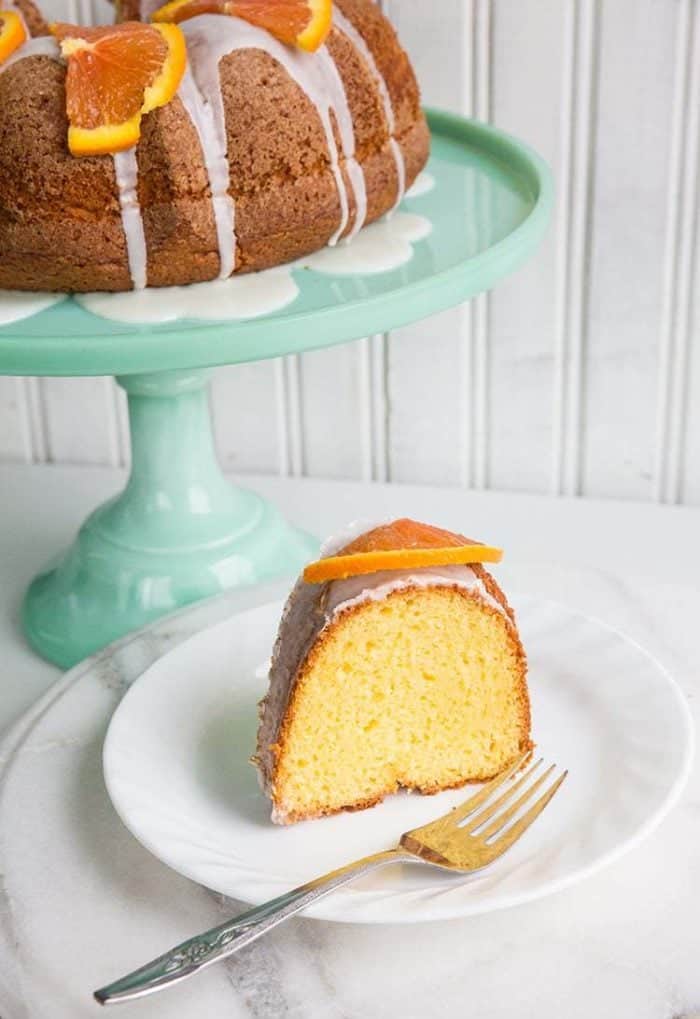 Harvey Wallbanger Cake - The Kitchen Magpie