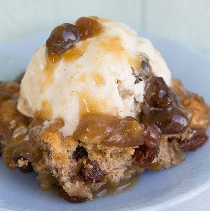 Magic Caramel Pudding Cake - The Kitchen Magpie