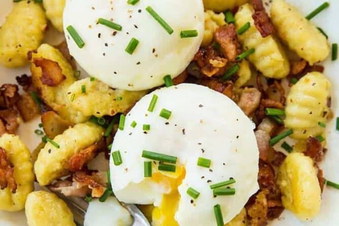 Gnocchi Breakfast Skillet - The Kitchen Magpie