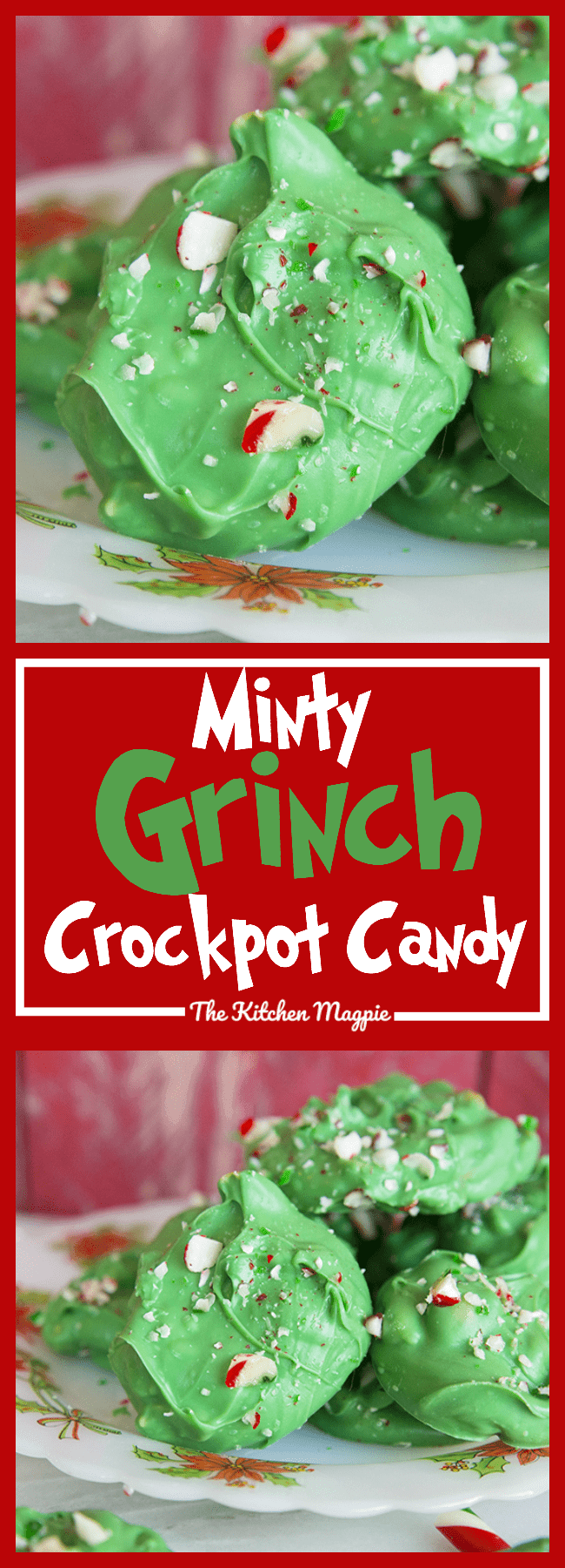 Grinch Candy Apples