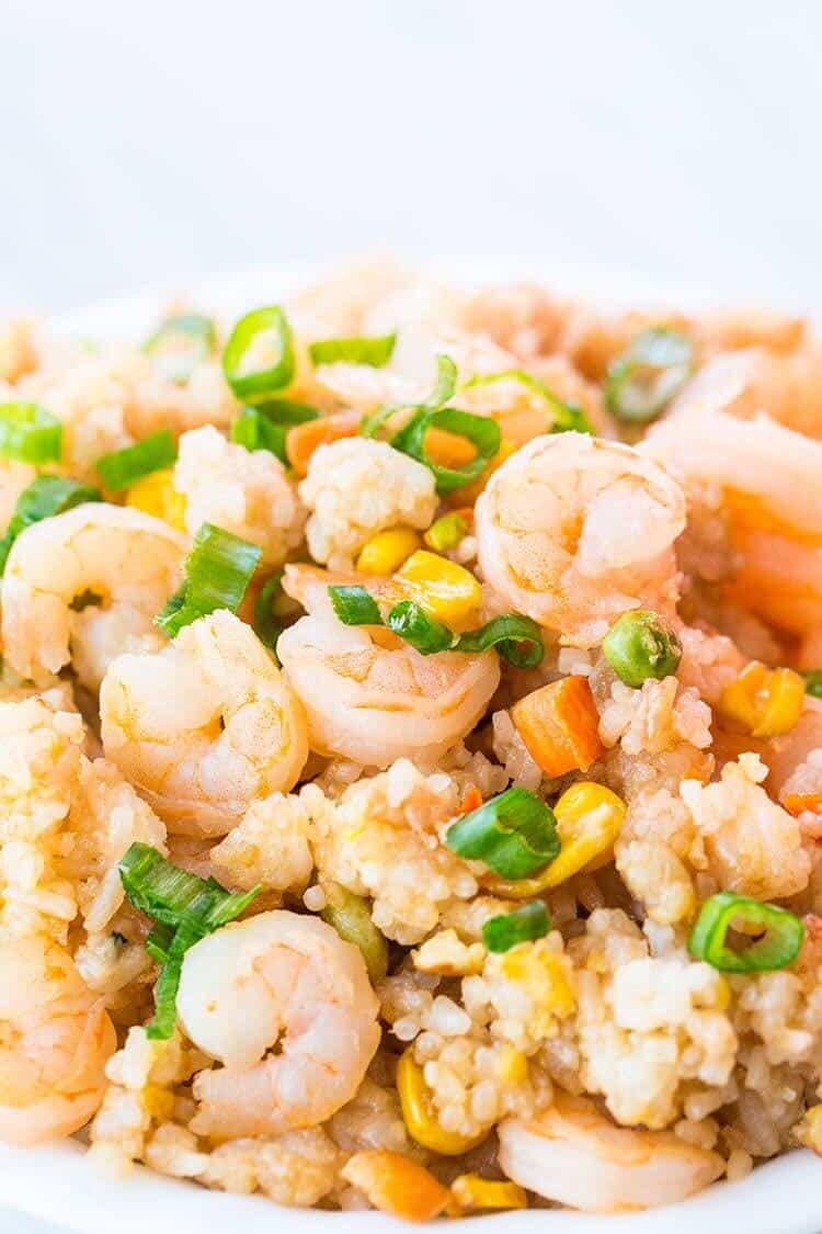 Easy Shrimp Fried Rice - The Kitchen Magpie