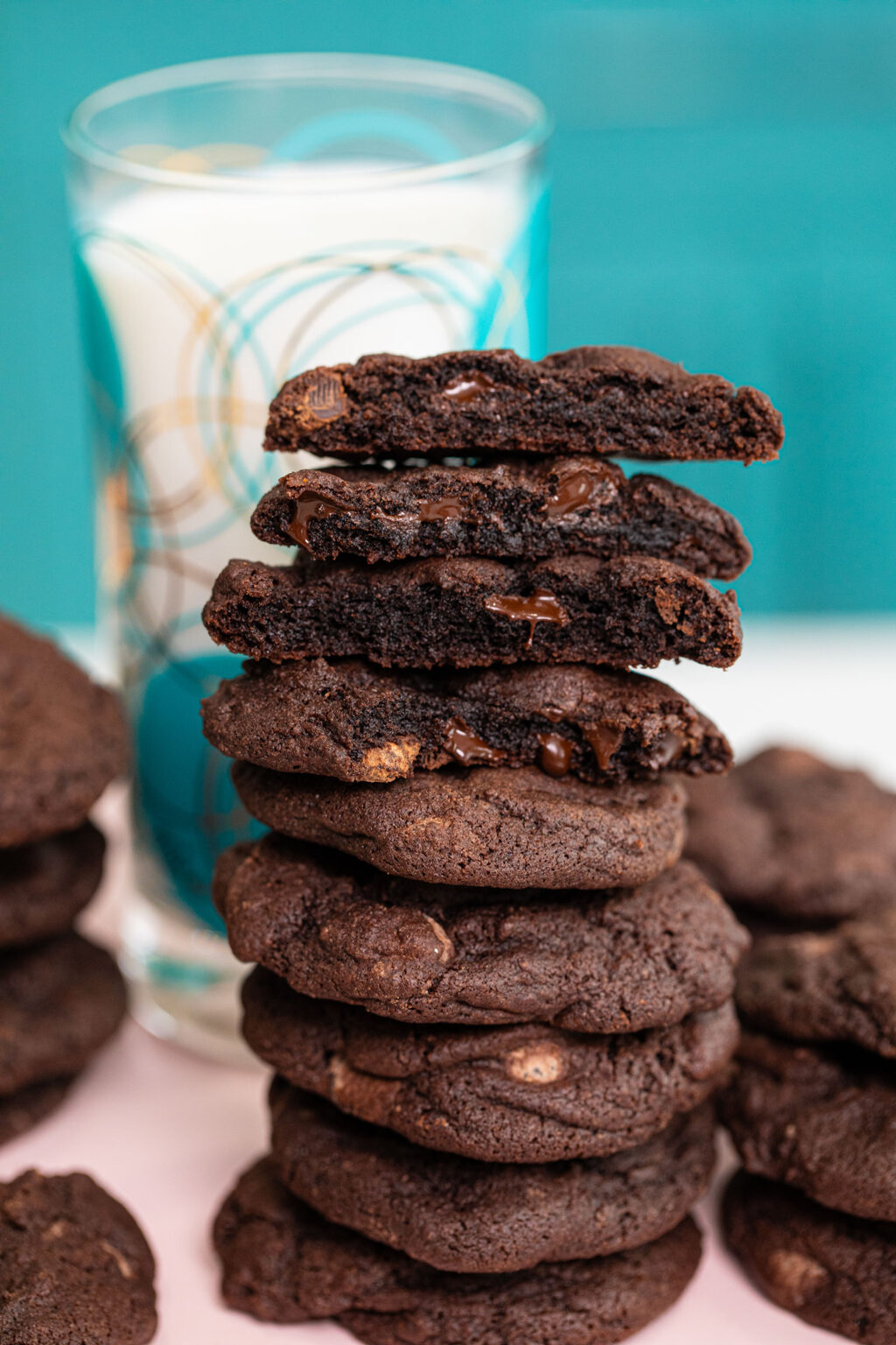 Dark Chocolate Cookies - The Kitchen Magpie