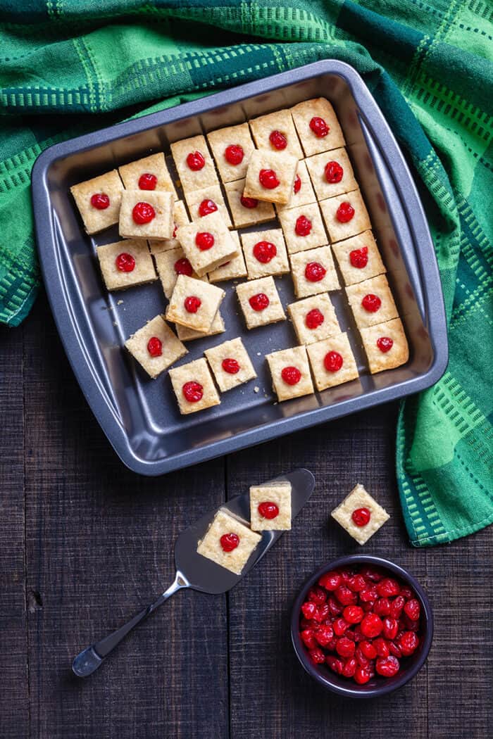 Shortbread Bites - The Kitchen Magpie