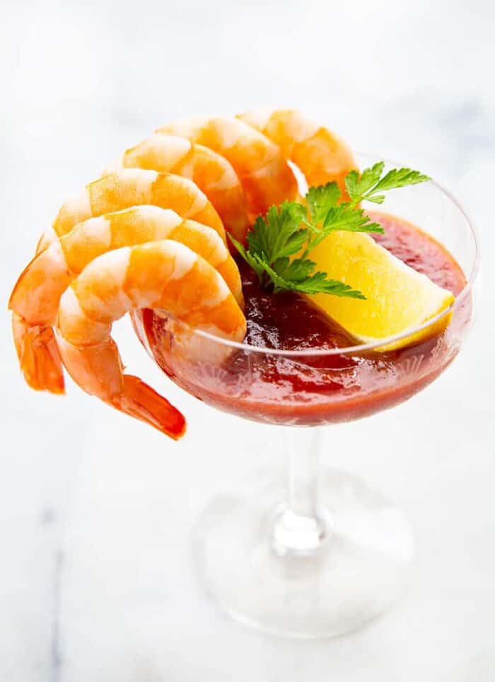 Classic Shrimp Cocktail Recipe - The Kitchen Magpie