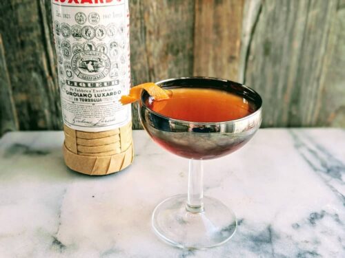 Martinez Cocktail - The Kitchen Magpie
