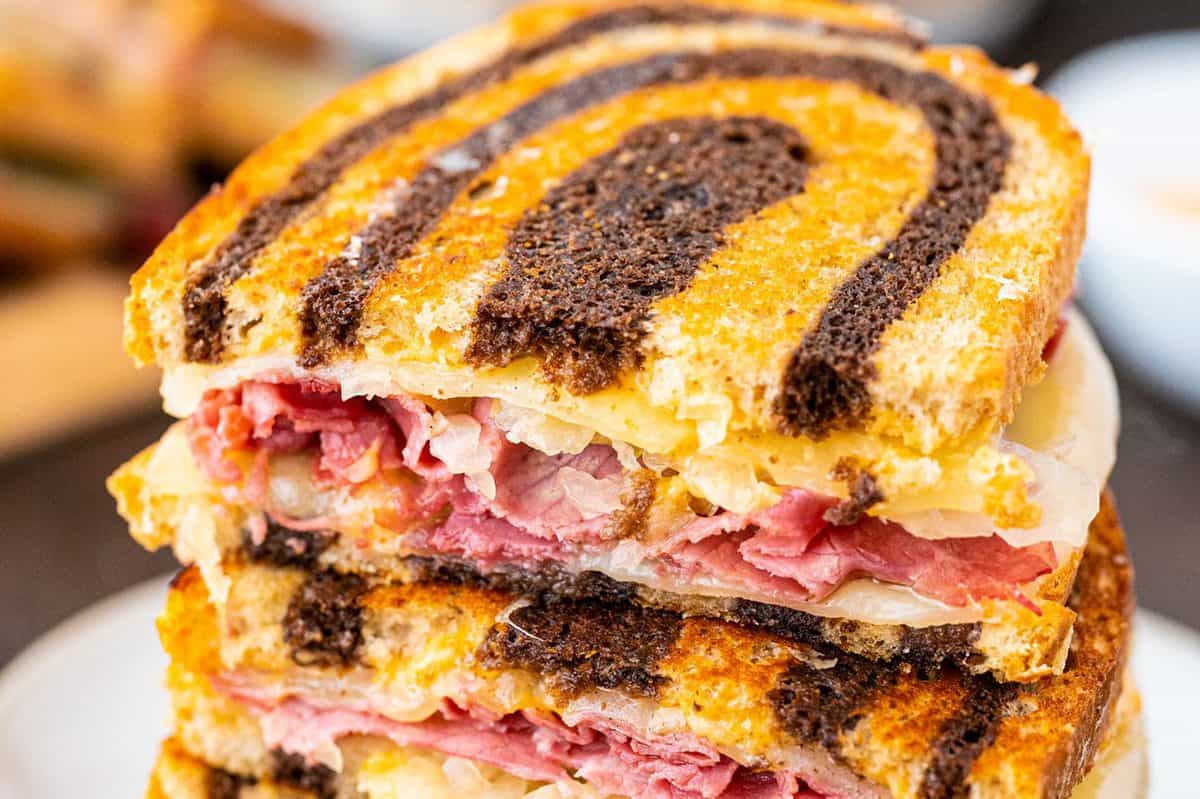 Classic Reuben Sandwich | The Kitchen Magpie