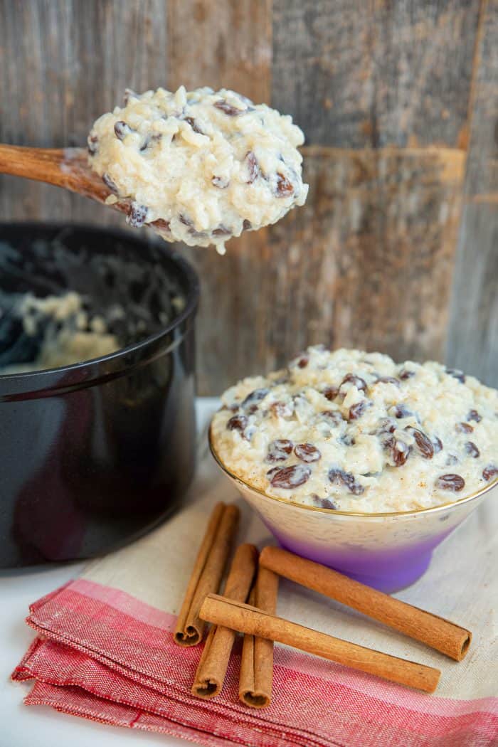Rice Pudding with Cooked Rice - The Kitchen Magpie