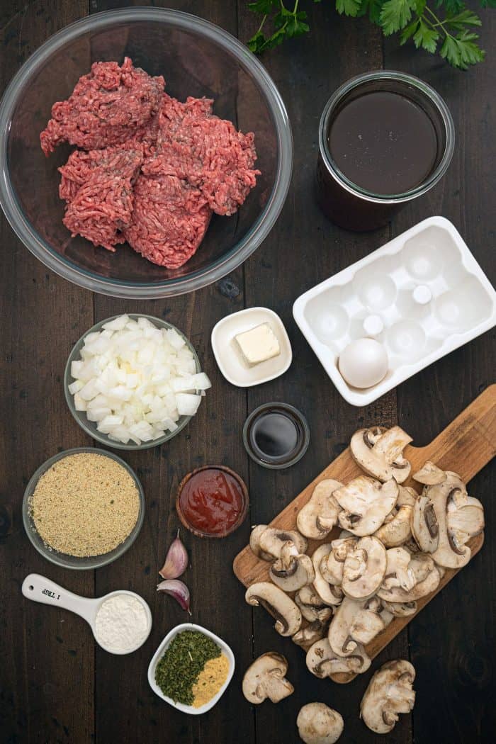 Salisbury Steak - The Kitchen Magpie