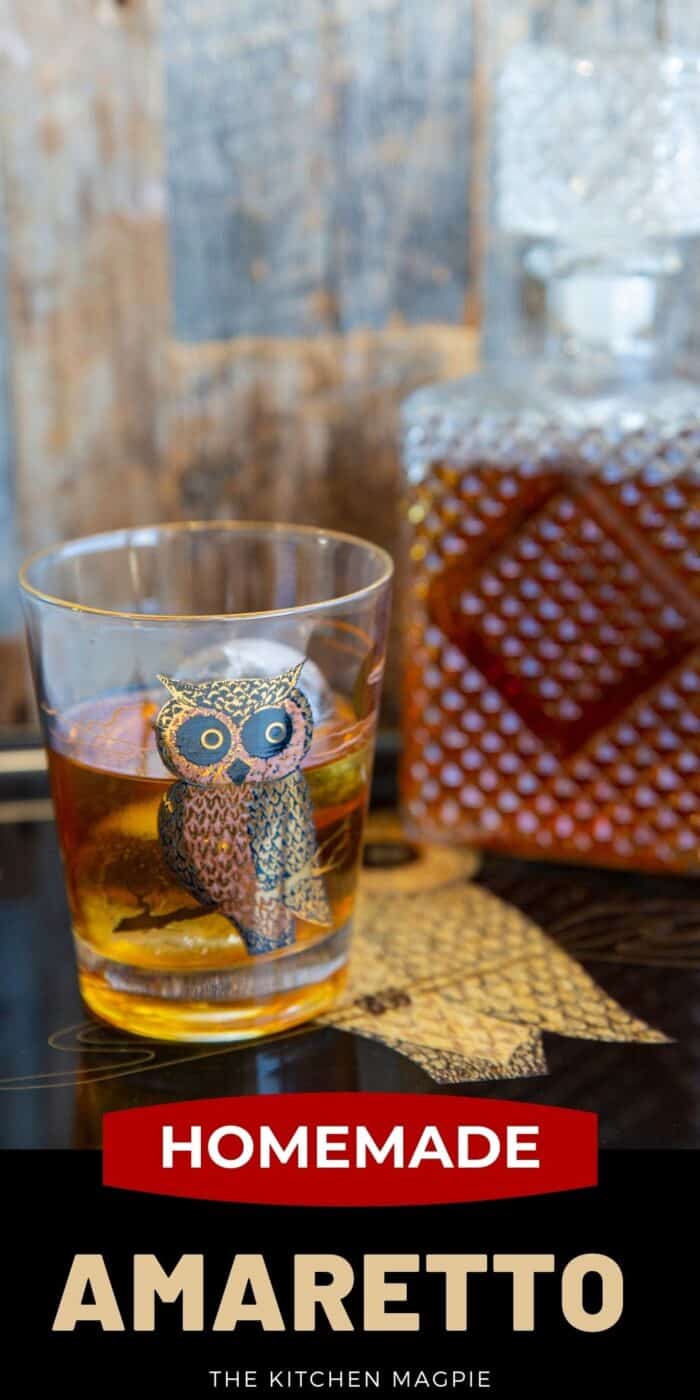 Homemade Amaretto - The Kitchen Magpie