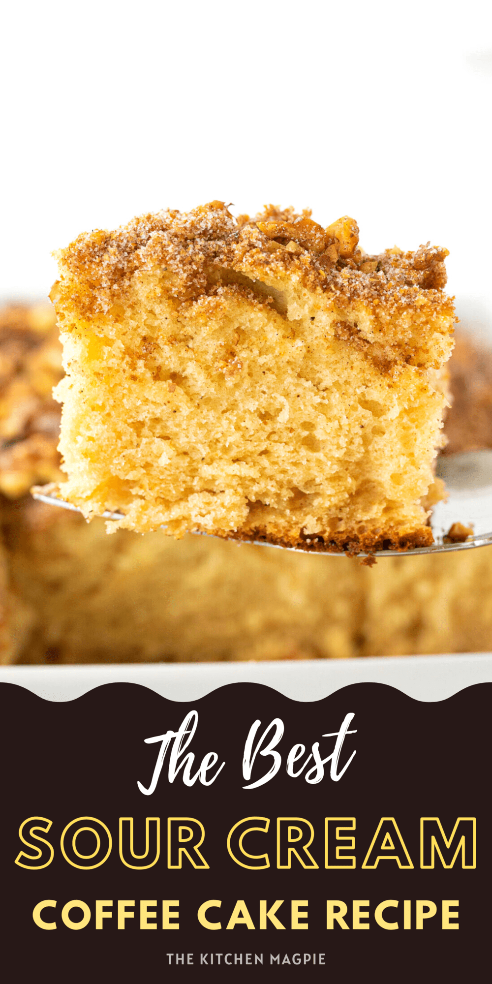 Sour Cream Coffee Cake - The Kitchen Magpie