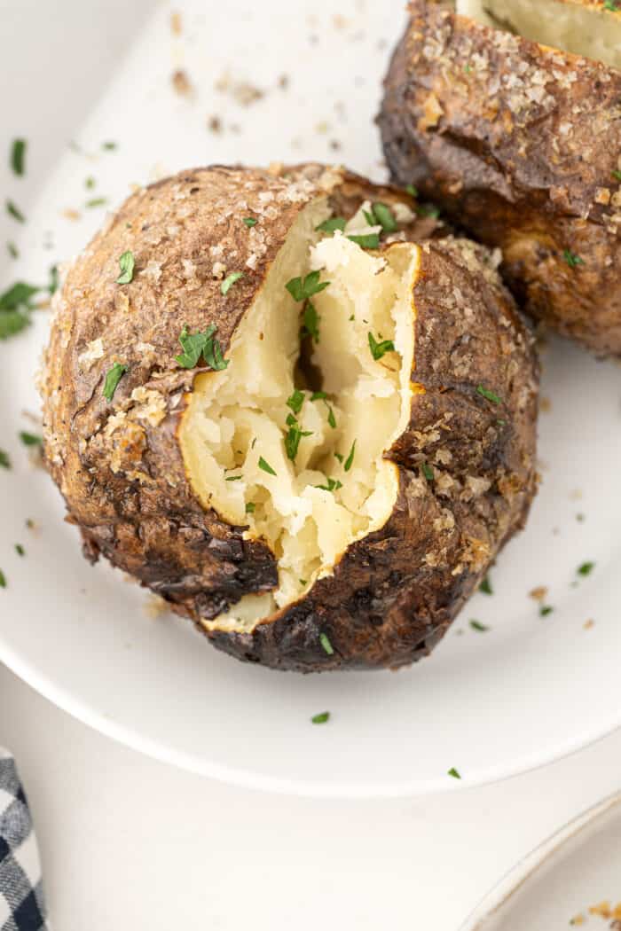 Grilled Potatoes - The Kitchen Magpie