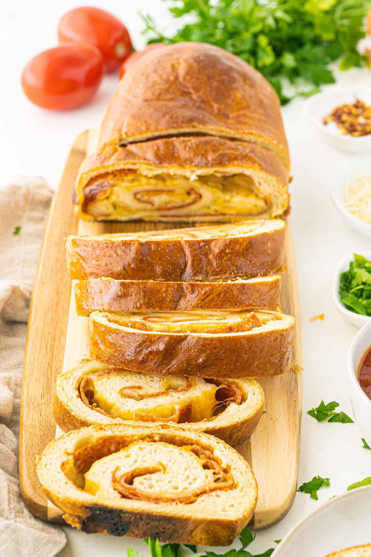 Pepperoni Bread - The Kitchen Magpie