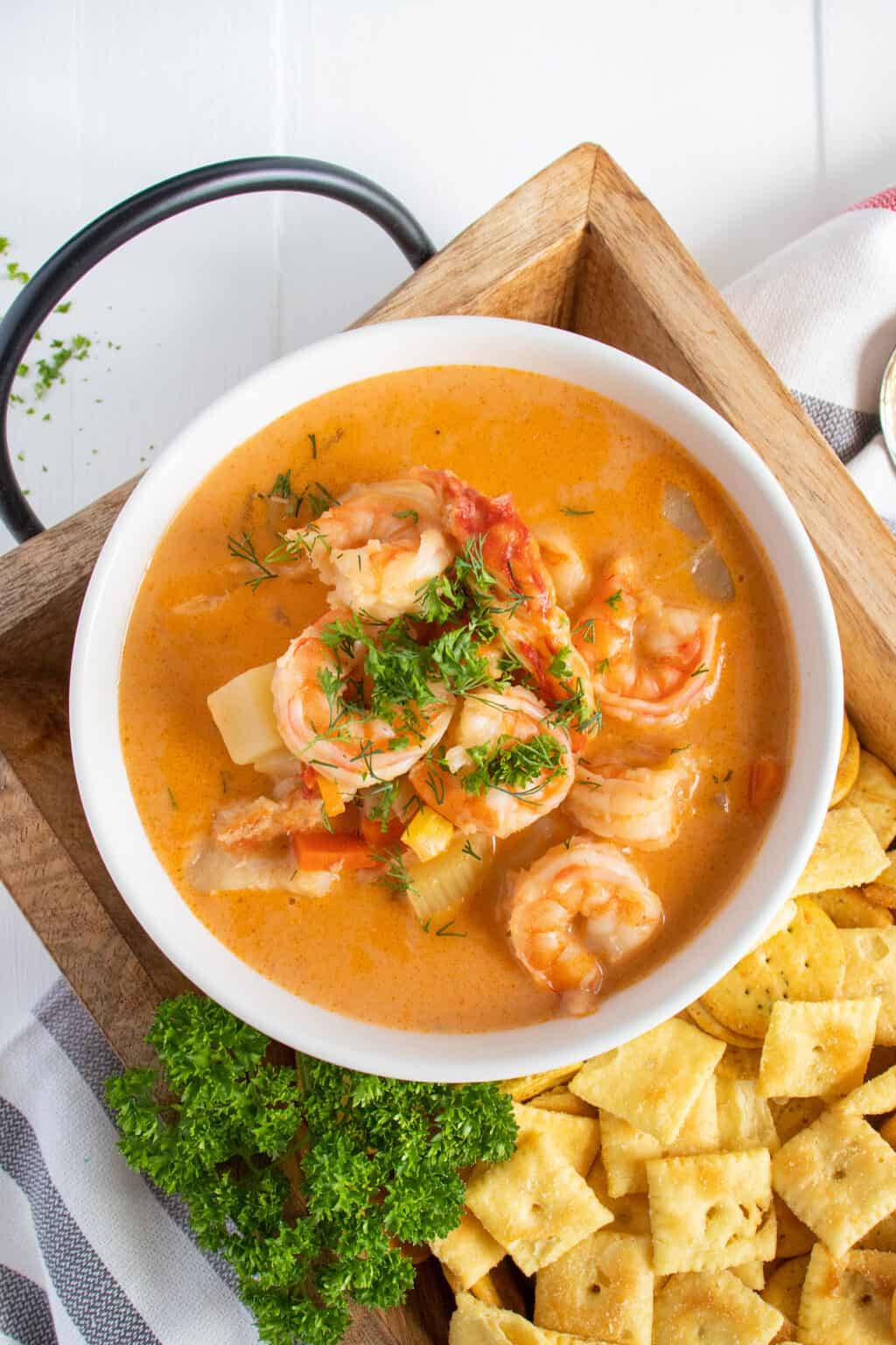 Seafood Chowder - The Kitchen Magpie