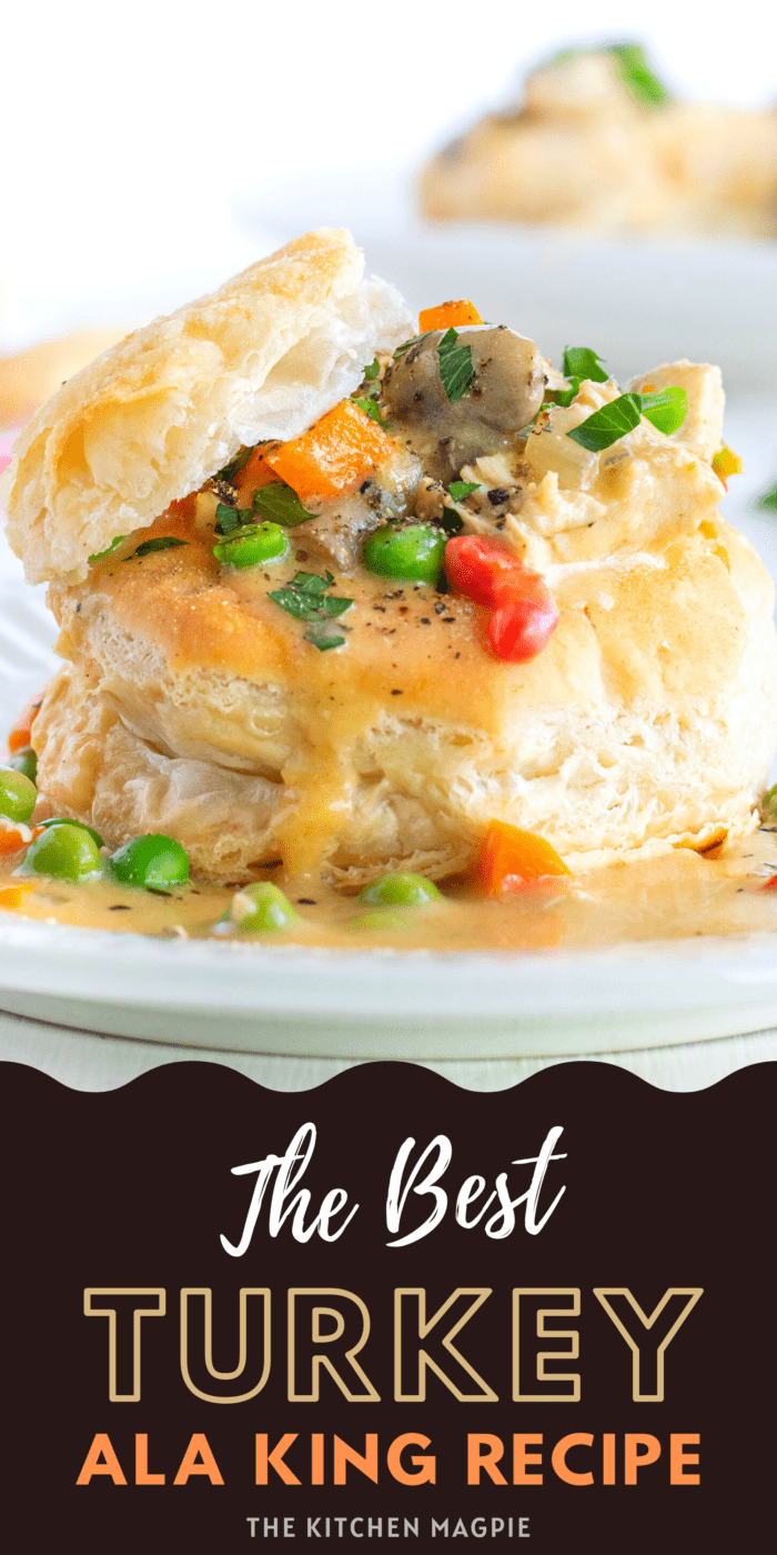 Turkey Ala King - The Kitchen Magpie