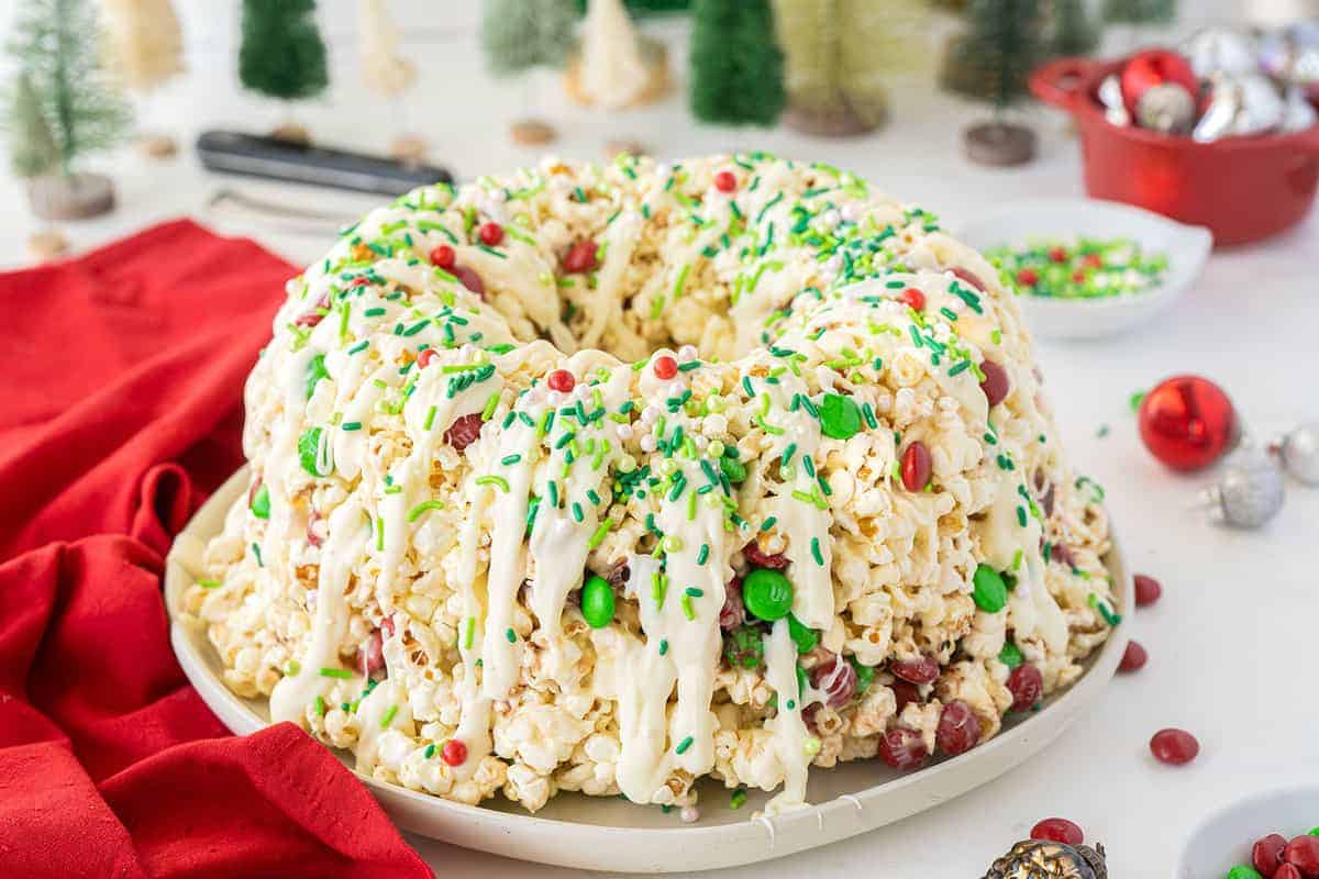 Popcorn Cake - The Kitchen Magpie