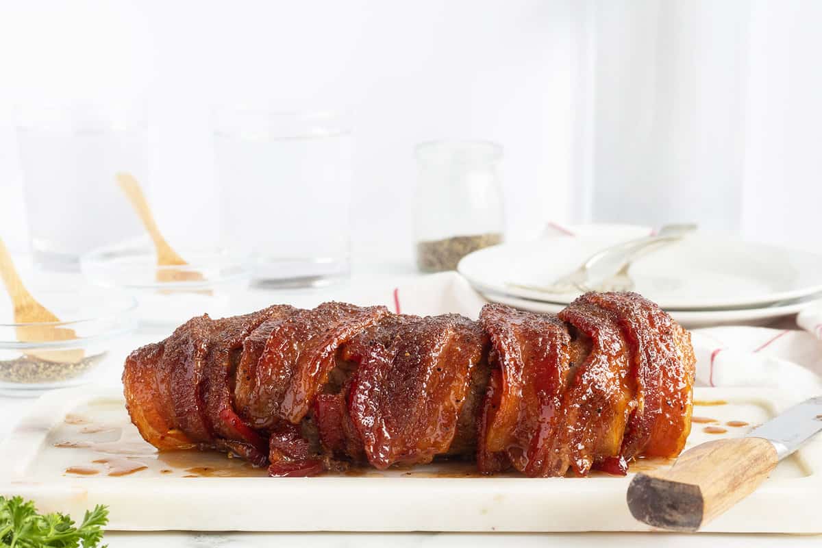 Bacon Wrapped Pork Tenderloin The Kitchen Magpie