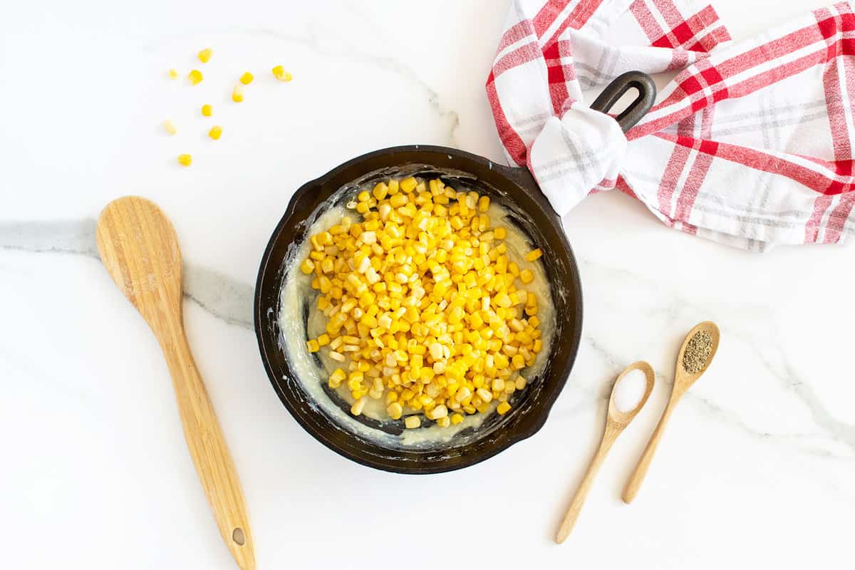 Honey Butter Skillet Corn - The Kitchen Magpie