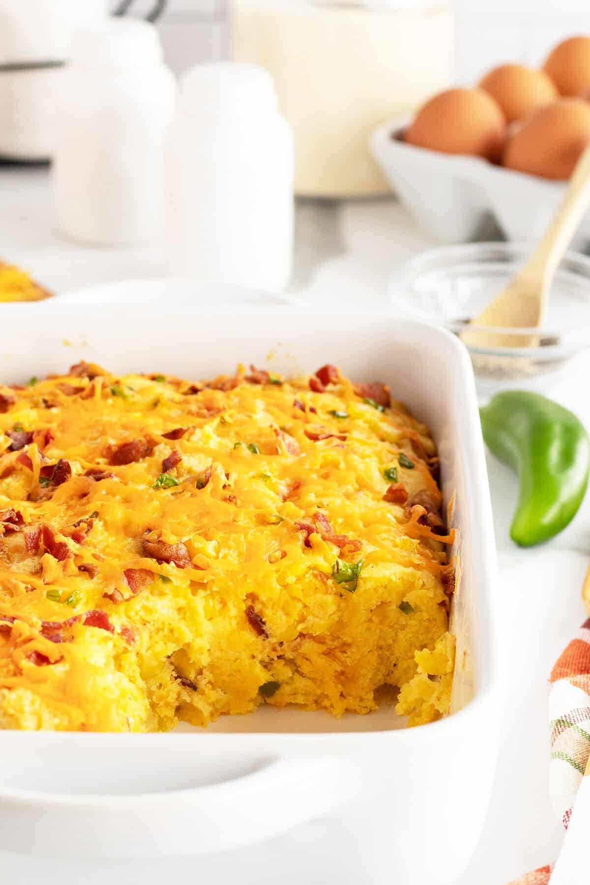 Cornbread Casserole - The Kitchen Magpie