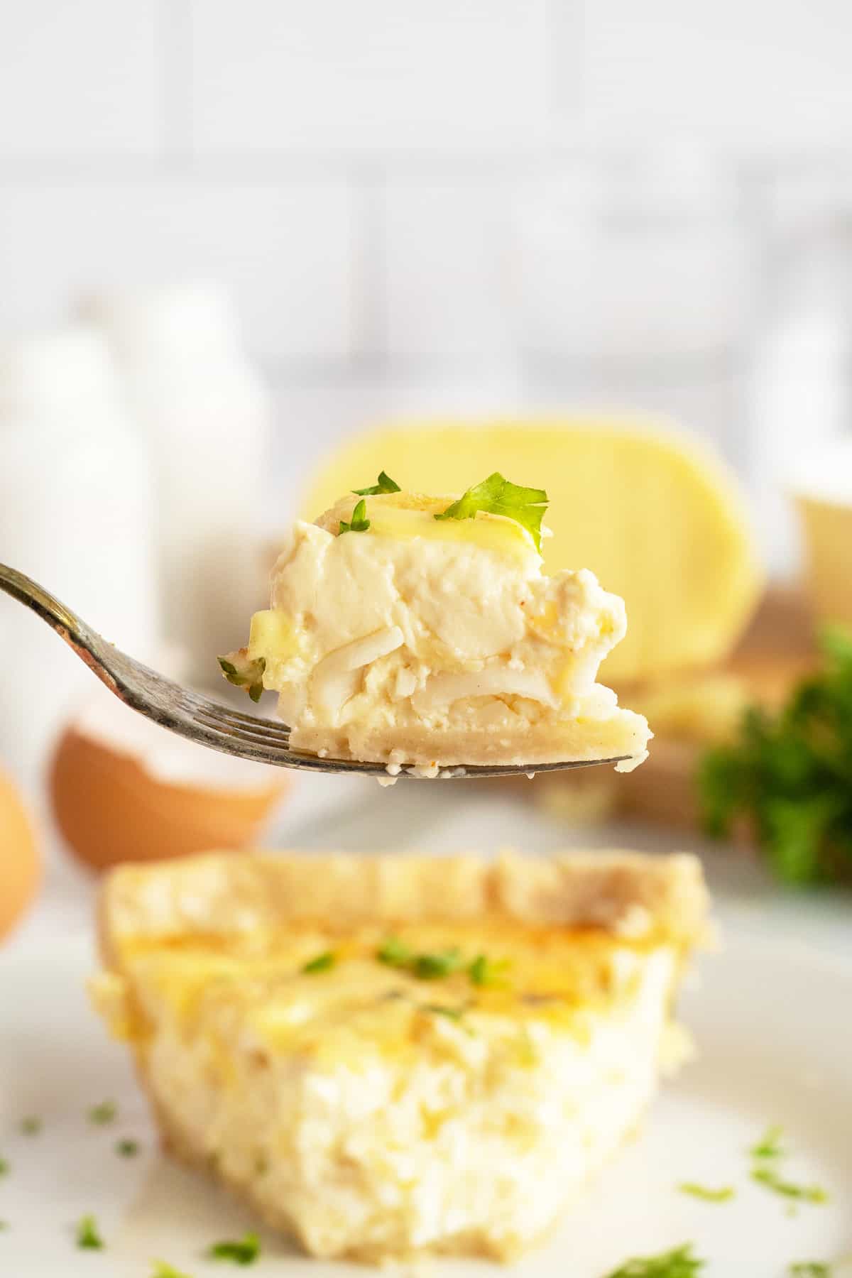 Crab Quiche The Kitchen Magpie