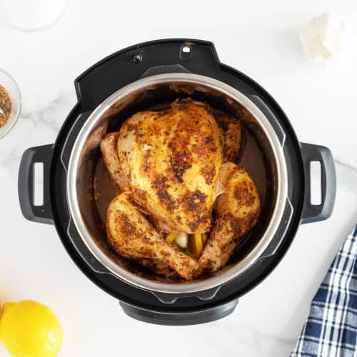 Instant Pot Whole Chicken - The Kitchen Magpie