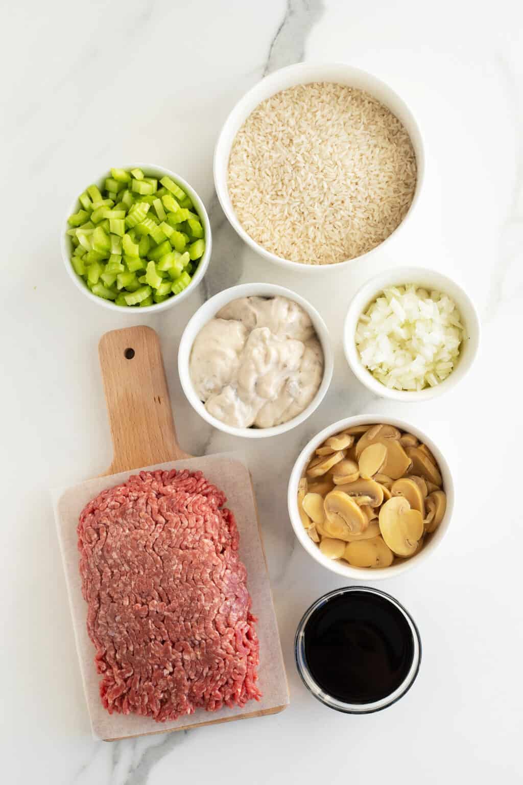 Ground Beef and Rice - The Kitchen Magpie