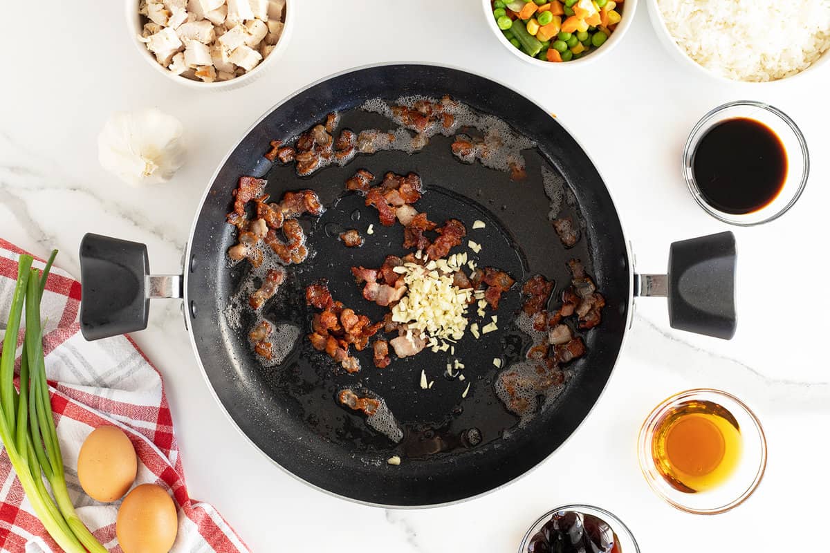 Chicken Fried Rice - The Kitchen Magpie