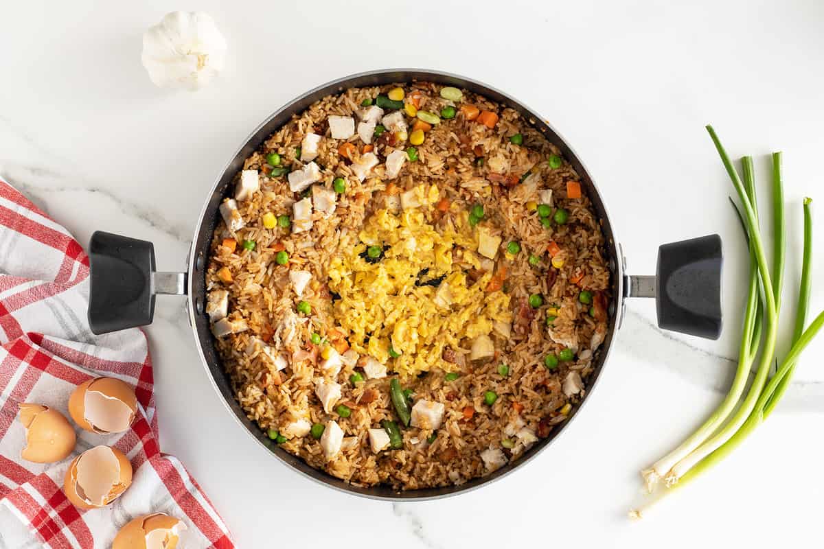 Chicken Fried Rice - The Kitchen Magpie