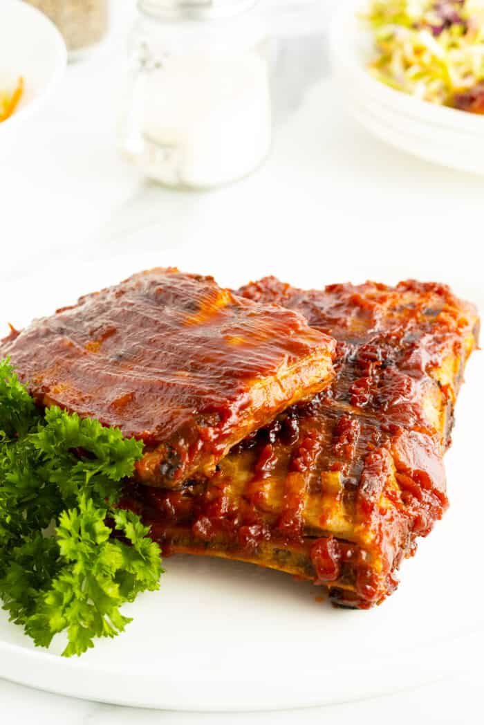 Glazed Spareribs - The Kitchen Magpie