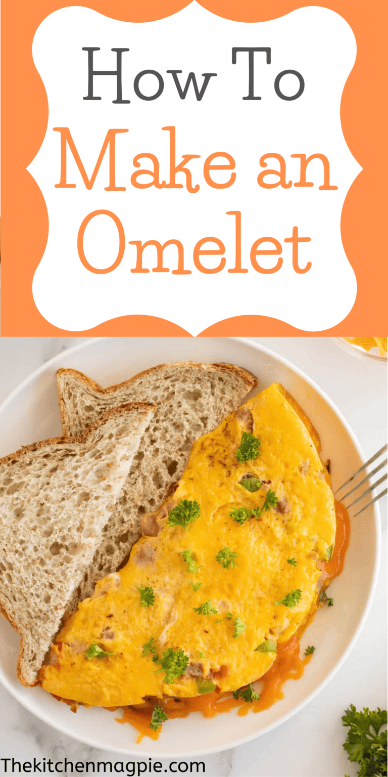 How to Make an Omelet - The Kitchen Magpie