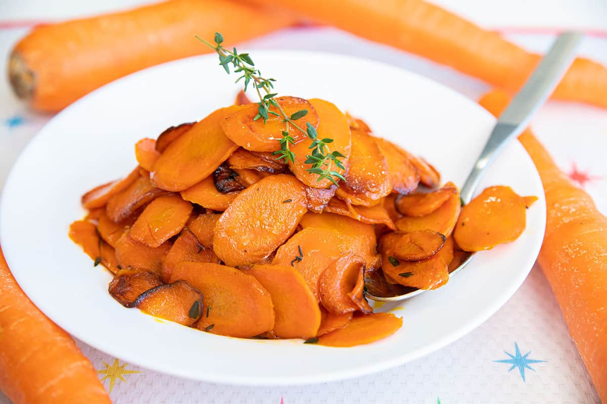 Sautéed Carrots - The Kitchen Magpie