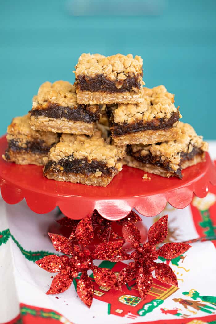 Date Bars (Date Squares) - The Kitchen Magpie