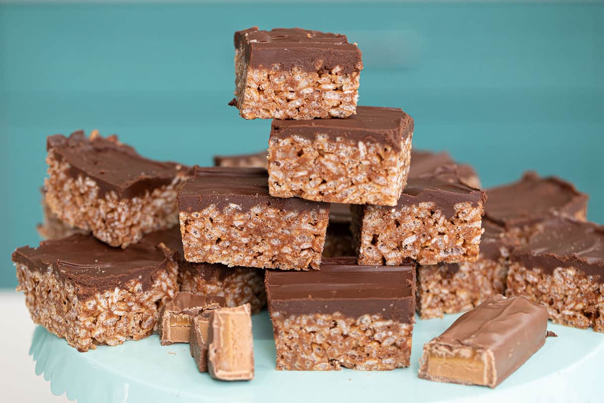 Mars Bars Squares - The Kitchen Magpie