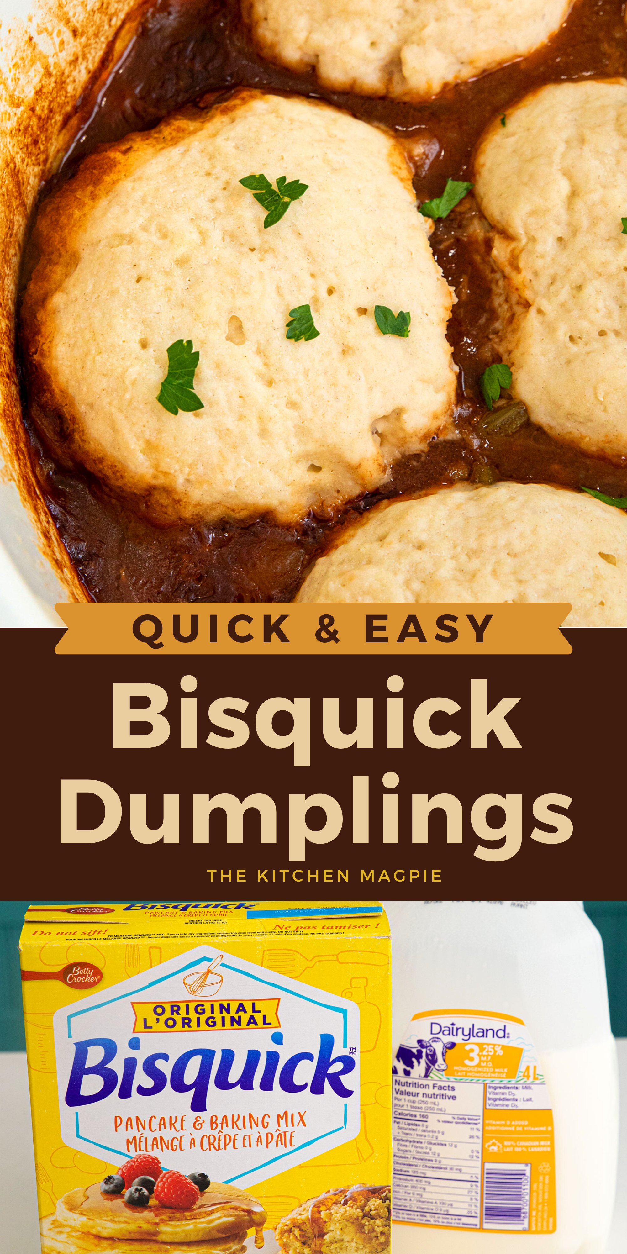 Bisquick Dumplings - The Kitchen Magpie