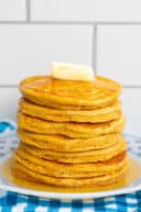 Cornmeal Pancakes - The Kitchen Magpie