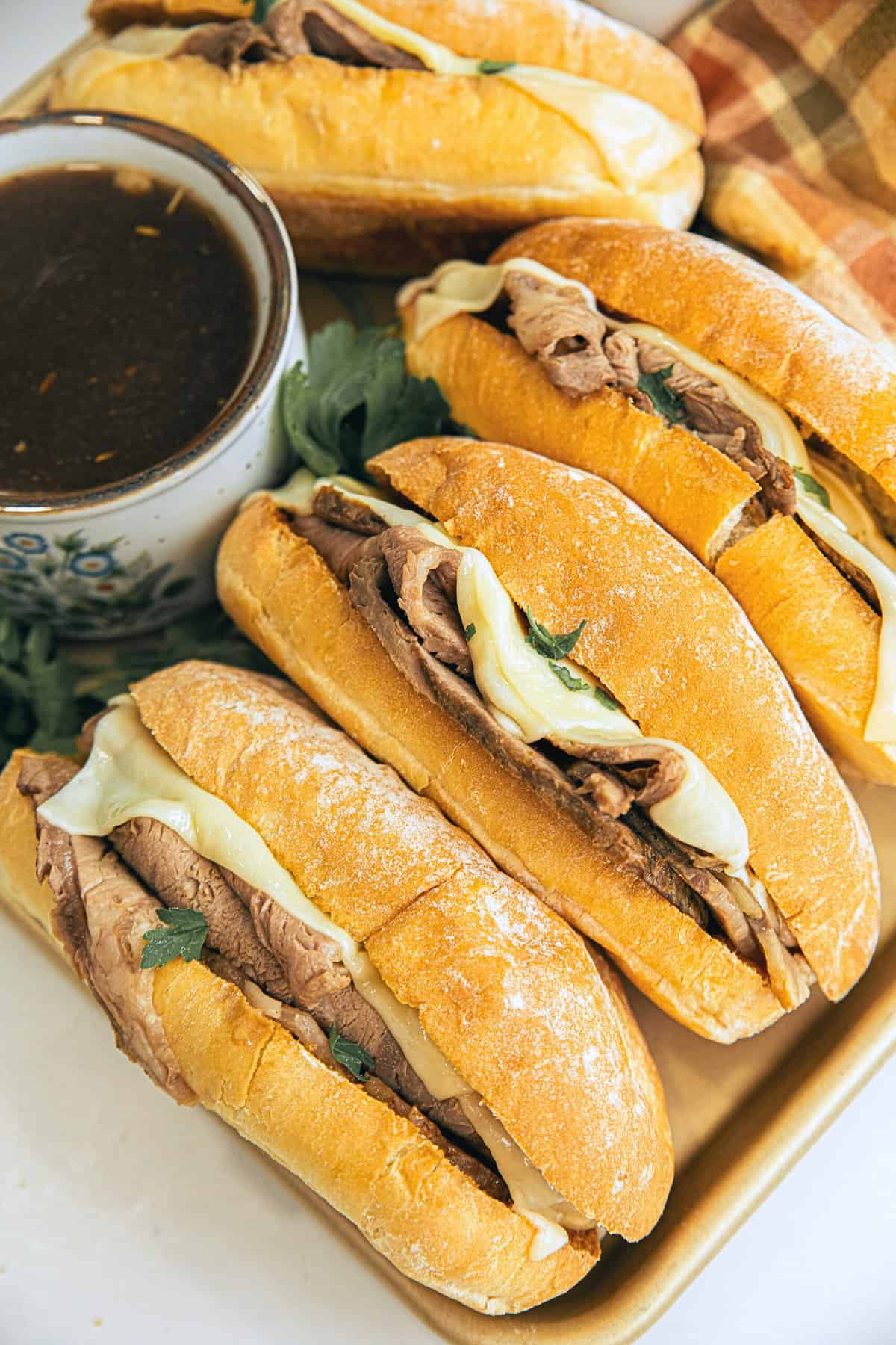 Leftover Prime Rib Beef Dips - The Kitchen Magpie