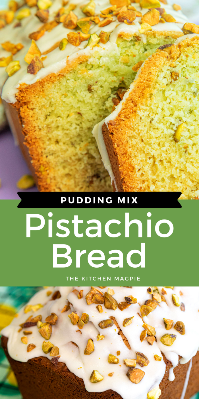 Pistachio Bread - The Kitchen Magpie