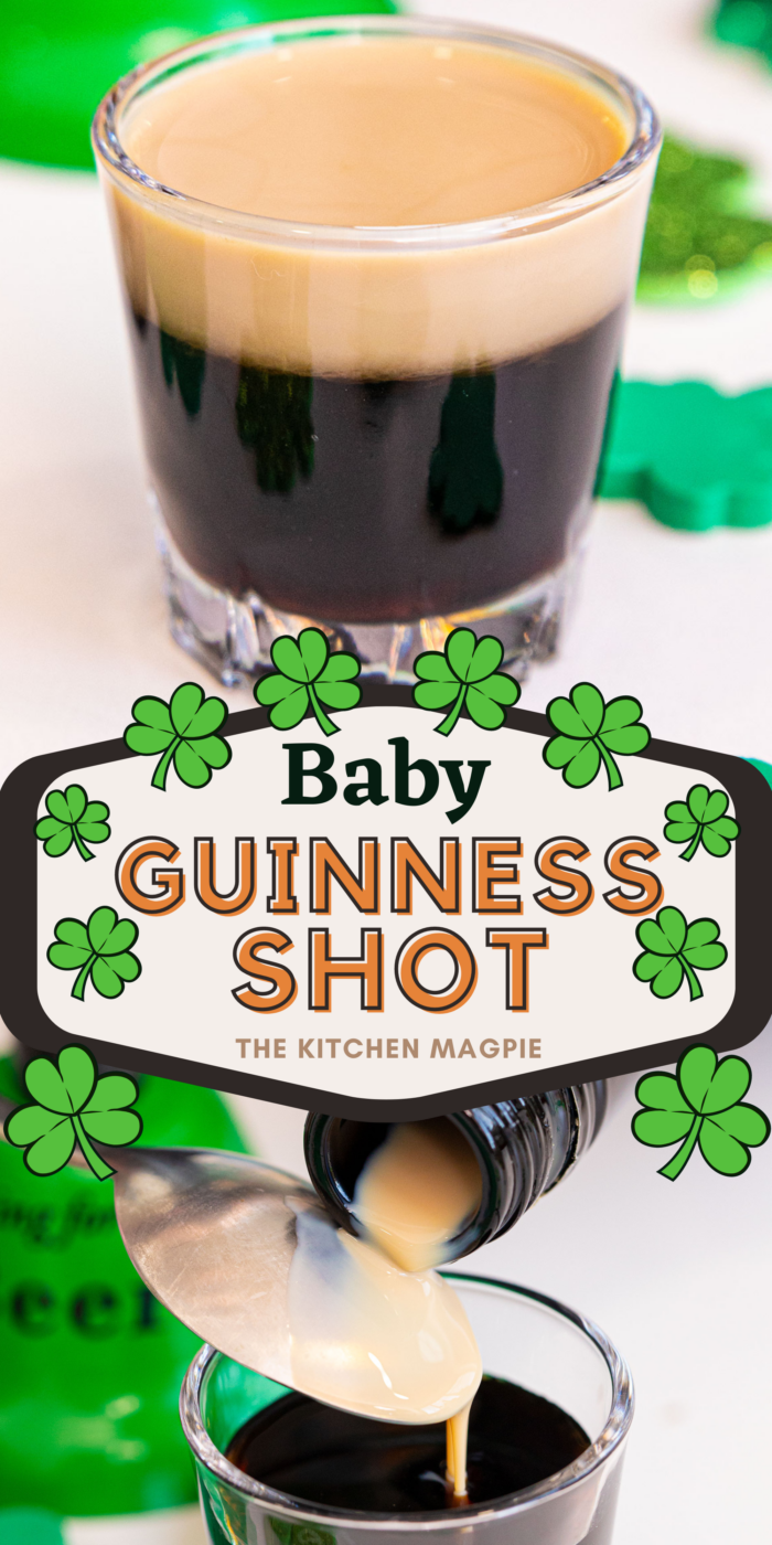 Baby Guinness Shot - The Kitchen Magpie