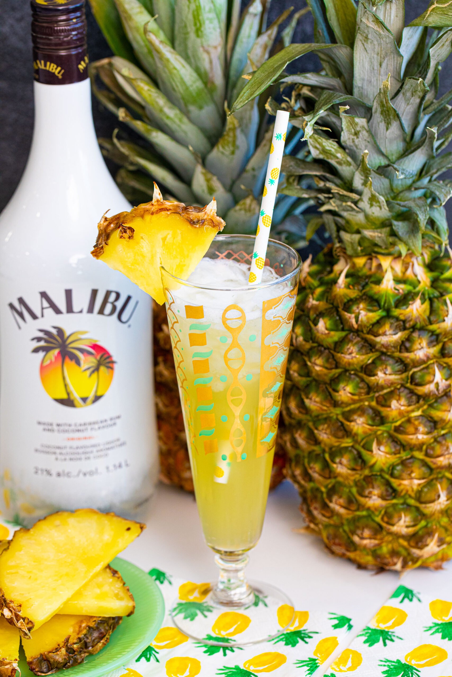 Malibu and Pineapple - The Kitchen Magpie