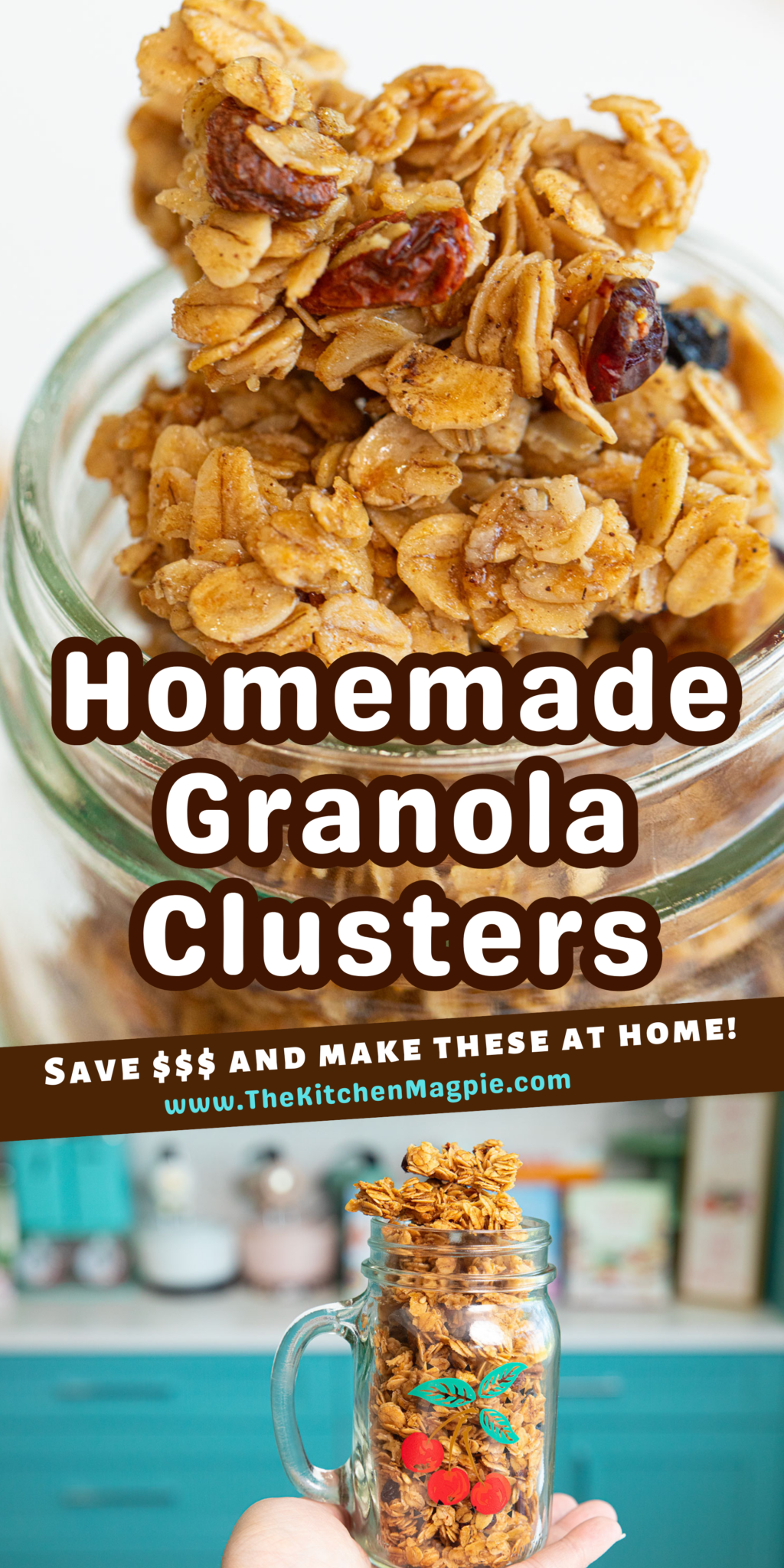 How to Make Your Own Granola Clusters - The Kitchen Magpie