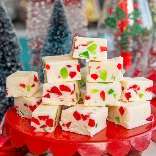 3 Ingredient Christmas Fudge - The Kitchen Magpie
