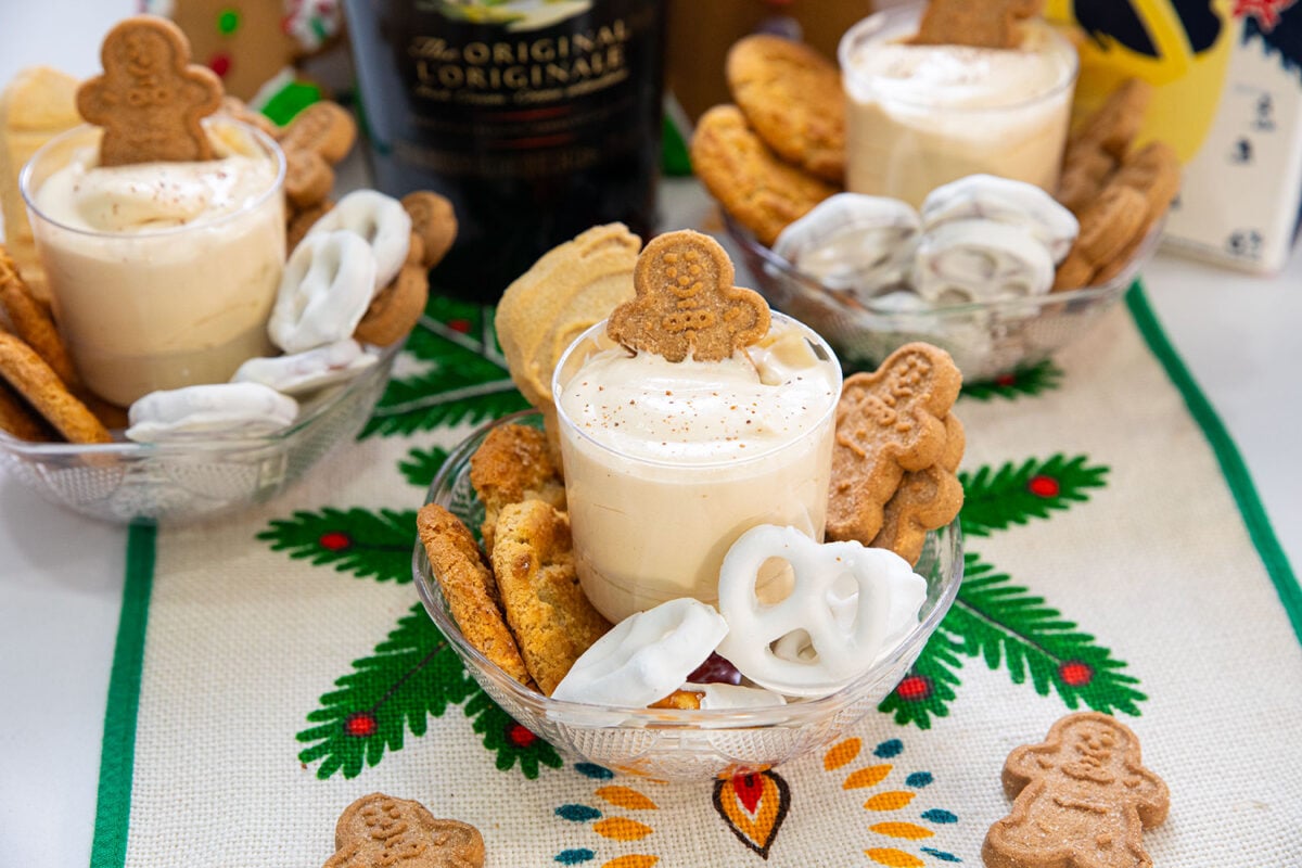 Baileys & Eggnog Dessert Dip - The Kitchen Magpie