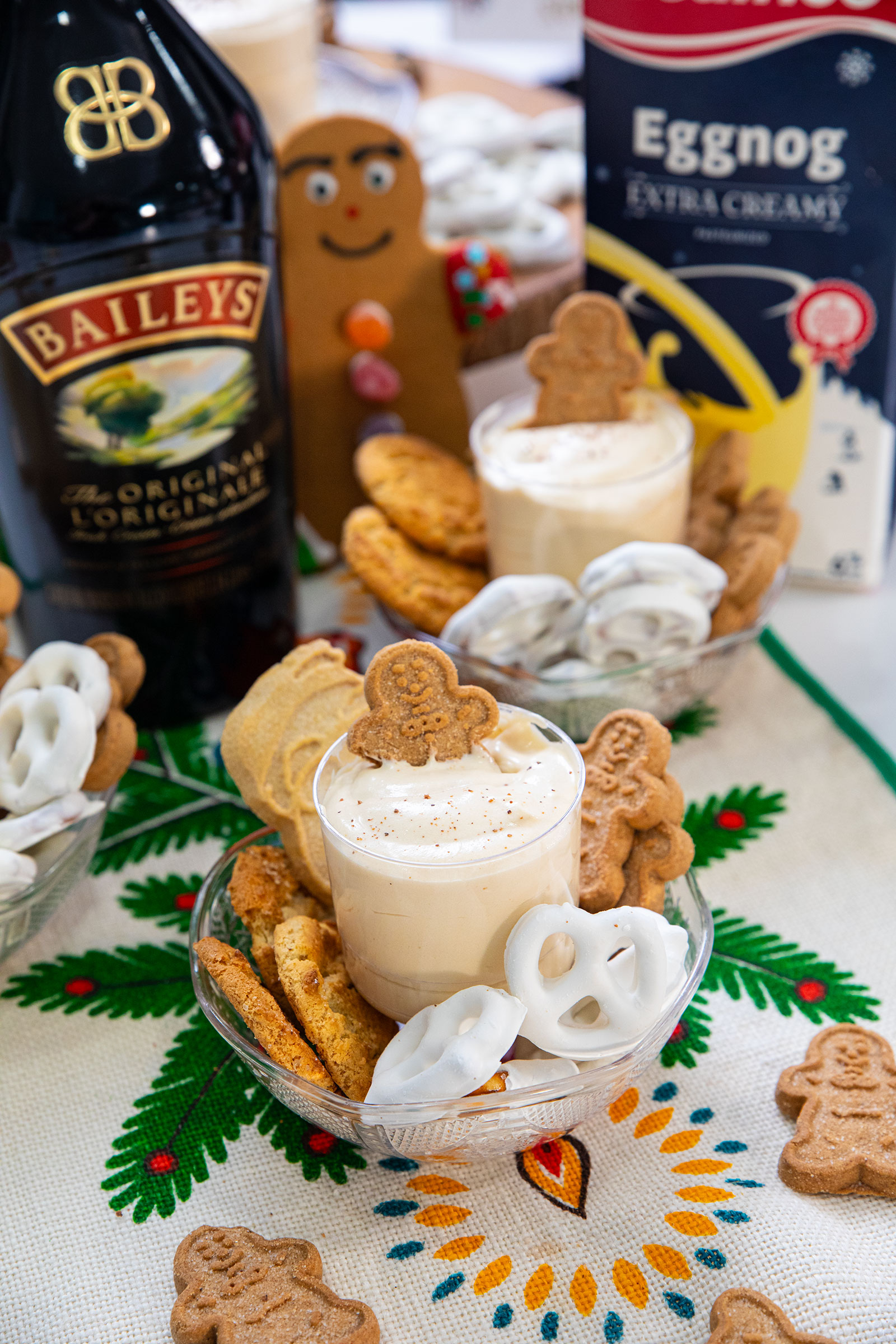 Baileys & Eggnog Dessert Dip - The Kitchen Magpie