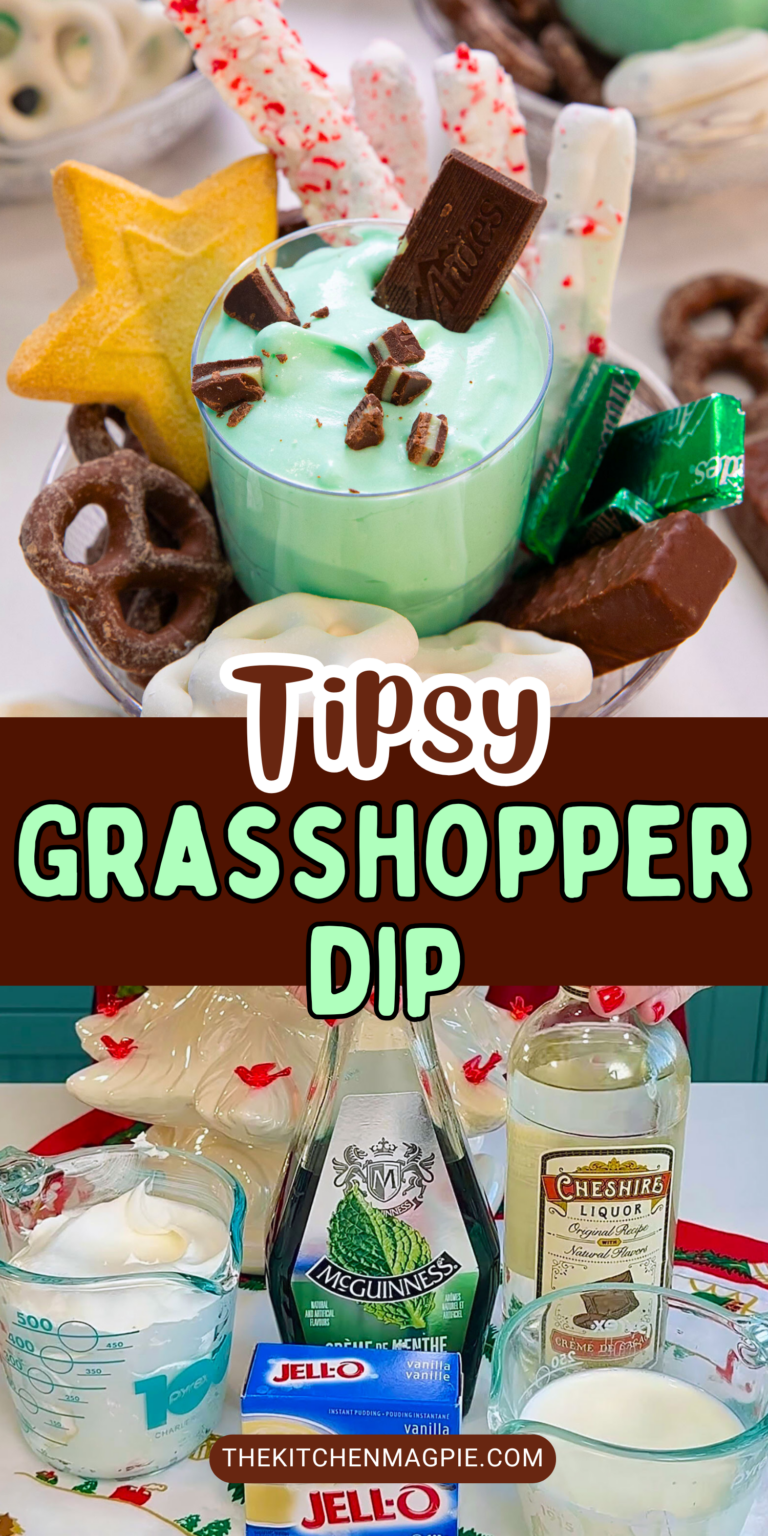 Tipsy Grasshopper Dip - The Kitchen Magpie